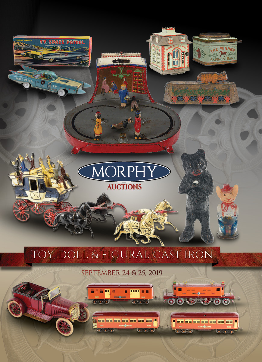 Morphy’s shines spotlight on rare antique toys, banks and figural ...